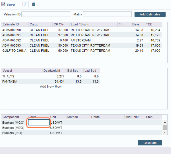 IMOS - Freight Matrix